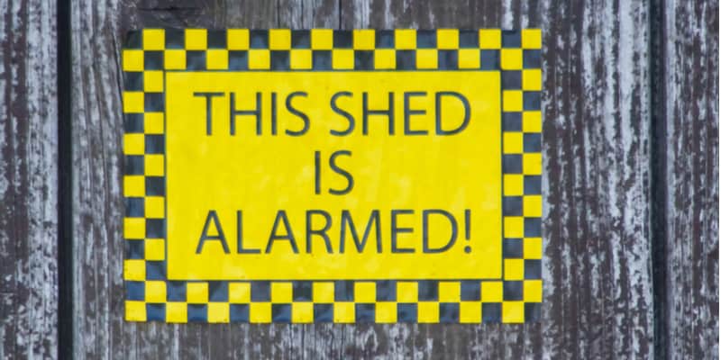 4 Best Shed and Garage Alarms - Keypad & Remote Systems